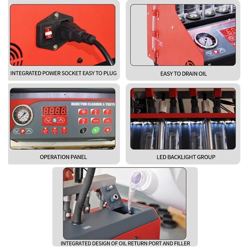 IMT-600N Fuel Injector Cleaning Machine - Ultrasonic & Efficient