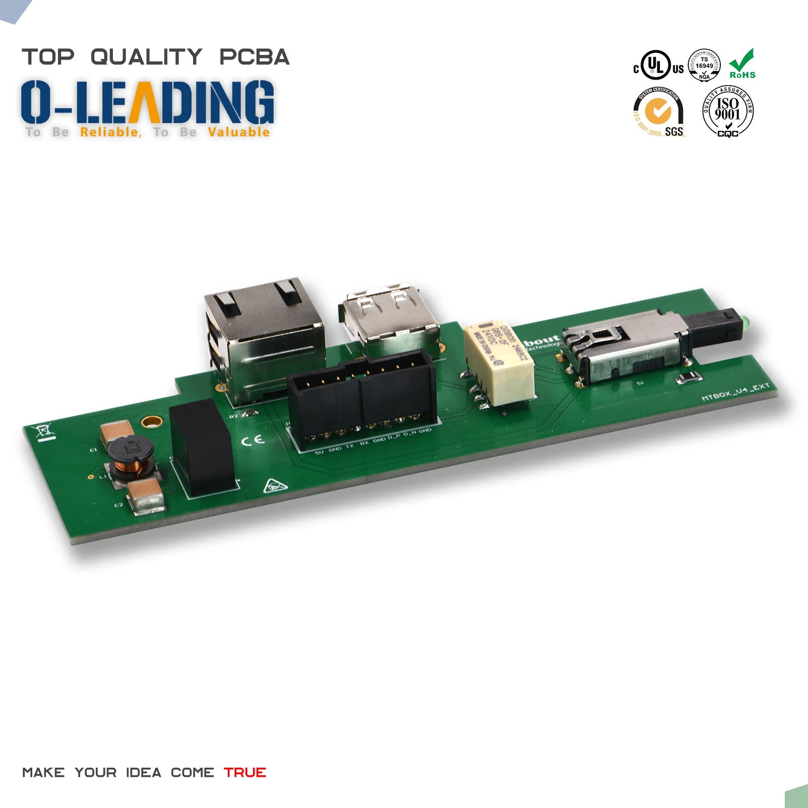 Pcba Manufacturer Custom Made Electronic Circuit Board Assembly - Buy ...