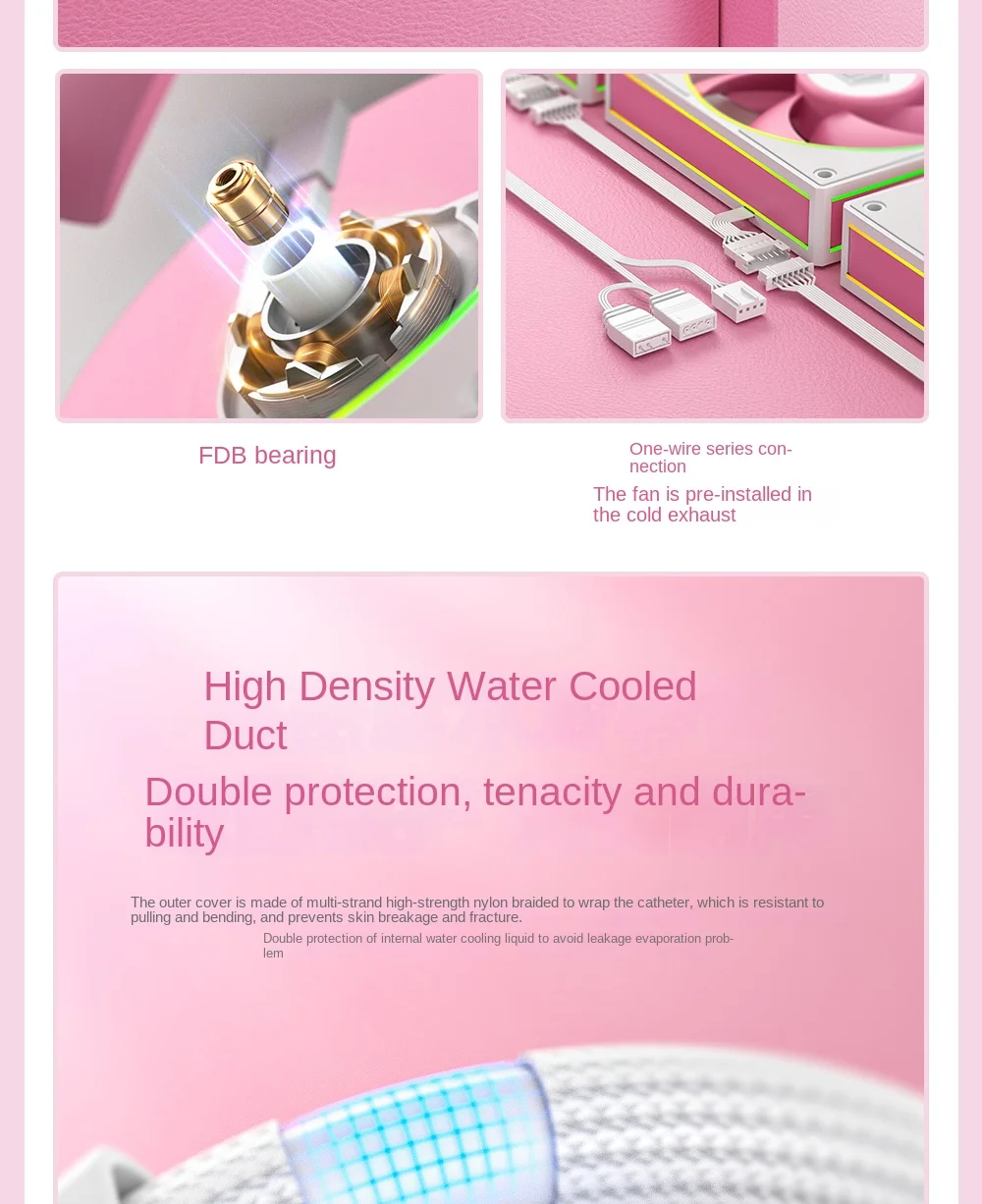 IDCOOLING PINK 240 ARGB - Efficient Water-Cooled CPU Radiator