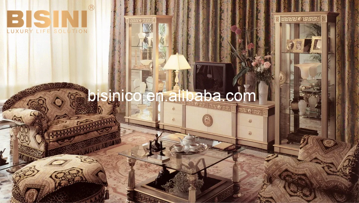 BISINI Saudi Arabia Majlis Arabic Sofa - Royal Palace Style