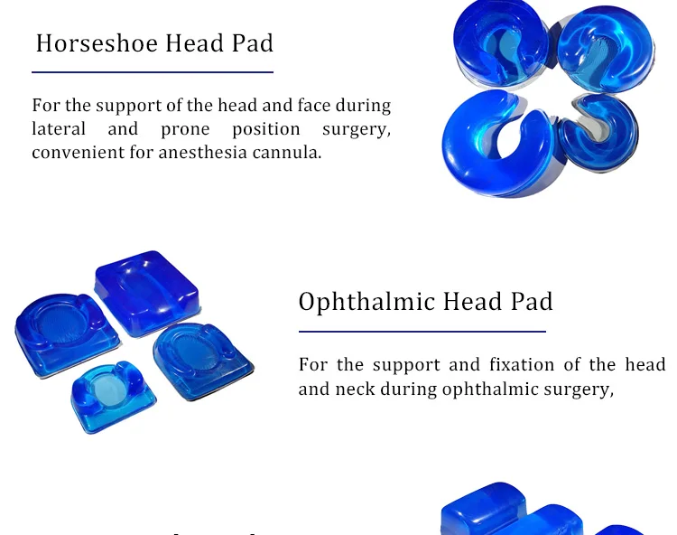 Ophthalmic Head Positioners - Comfort & Quality Gel Pads