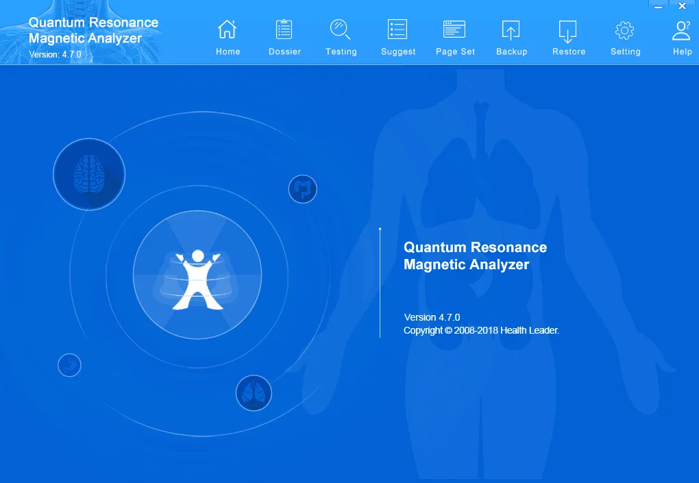Bioresonance Magnetic Quantum Analyzer Qrma Body Scan Biofe-阿里巴巴