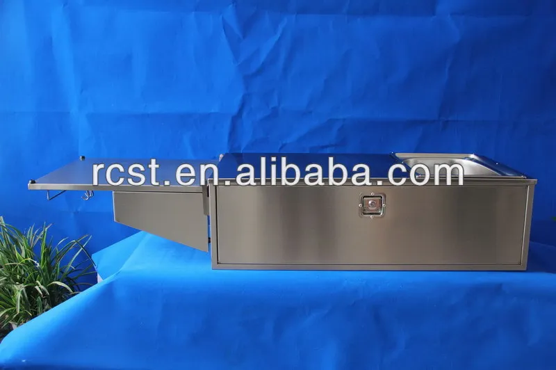 Stainless Steel Tailgate Kitchen For Camping Tent Trailer Rv Caravan ...