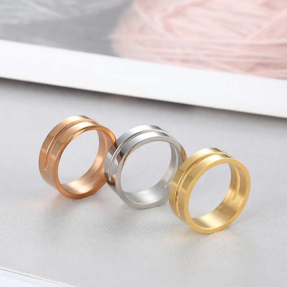 Hot Sale Simple Personalized Index Finger Ring Adjustable Open ...