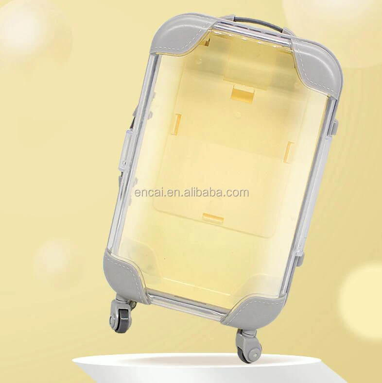 Mini Emulate Toy Luggage Trolley Case Storage Box - Buy Mini Toy ...
