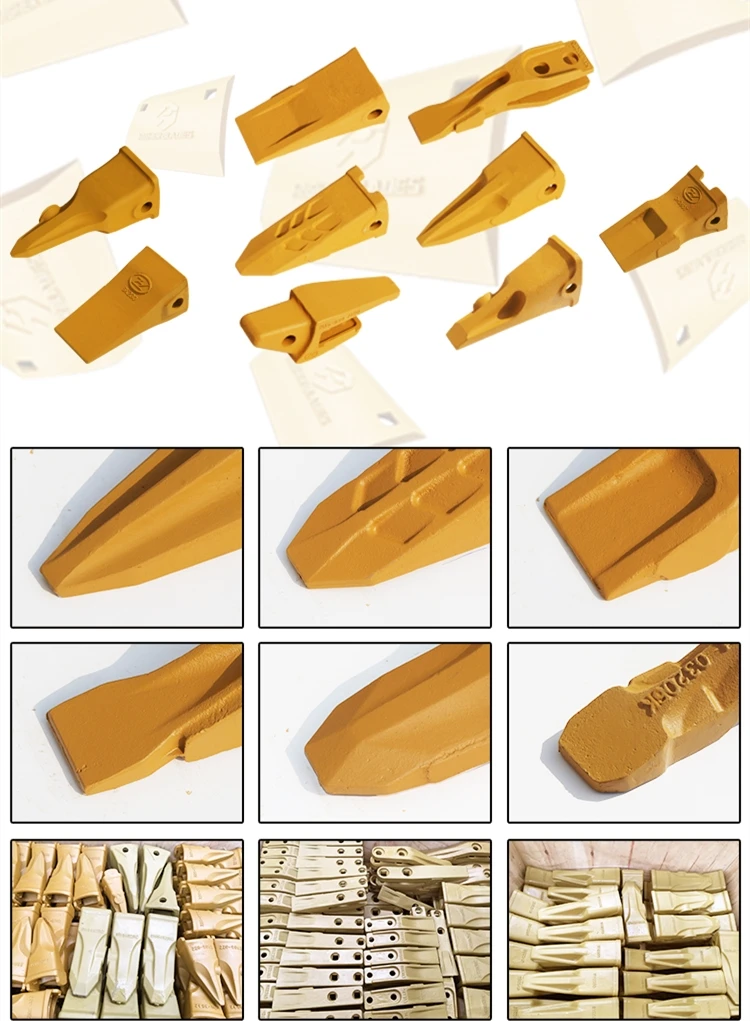 Side Cutter Bucket Tooth Forced Digging Excavator Teeth 7y0203 7y0204 ...