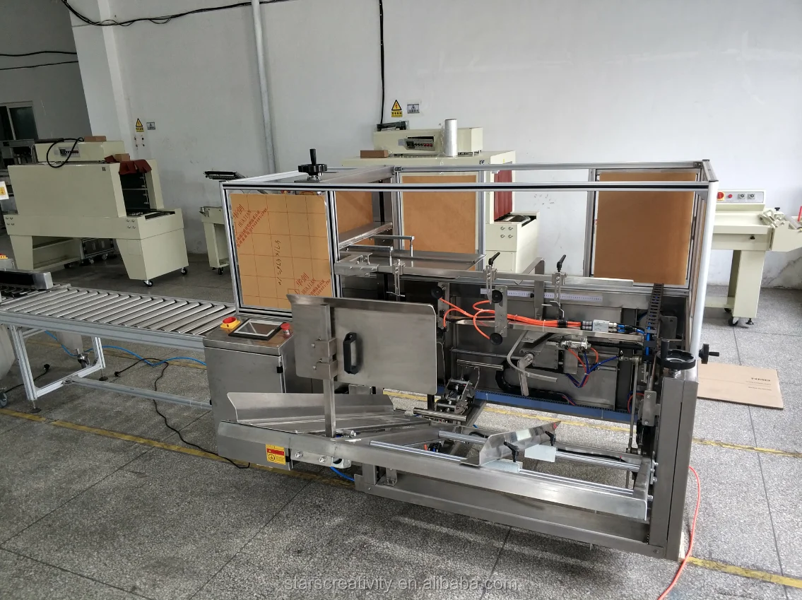 Fully Automatic Box Erecting Machine For Foods Boxes - Buy Box Erecting ...