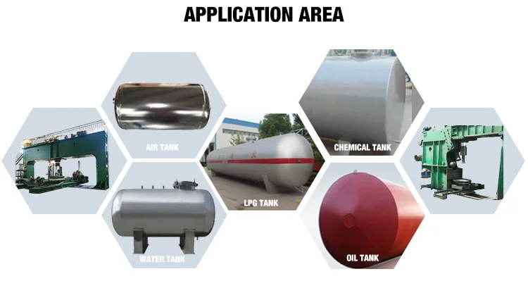 High Quality Convex Disc Tank Head Dished End Pressing Machine