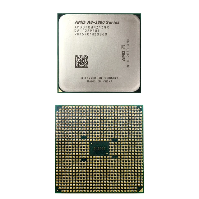 For Amd A8 Series A8 3800 A8 3870 A8-3870 3ghz 100w Quad-core Cpu ...