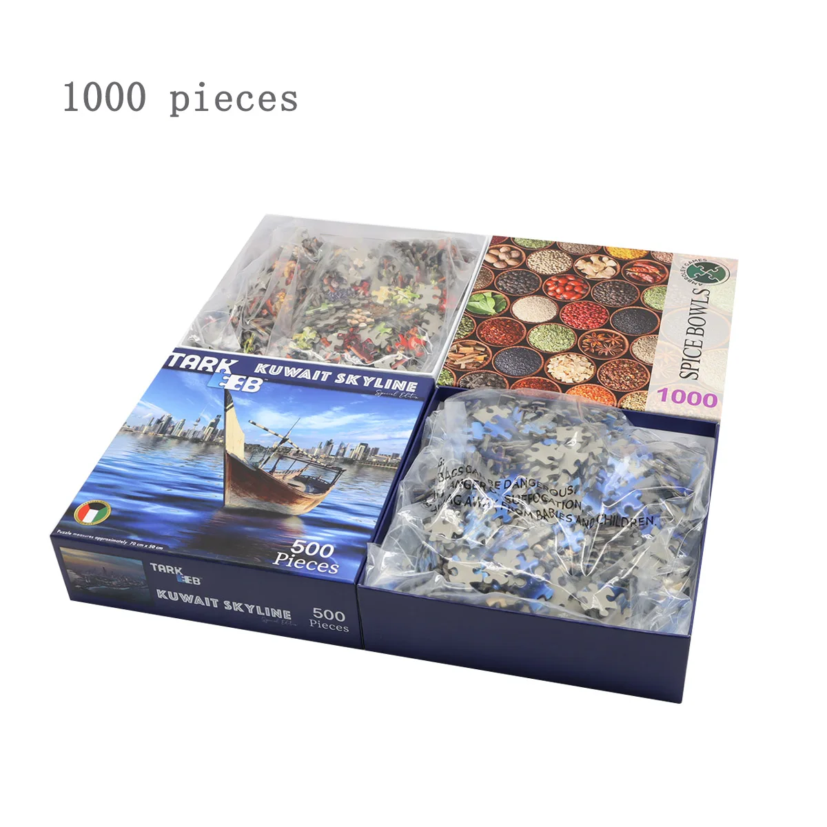 Custom High Quality Puzzle 1000 Piece Cardboard Mini Jigsaw Puzzle For ...