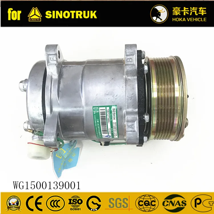 Original SINOTRUK HOWO Truck Spare Parts - AC Air Compressor WG1500139001