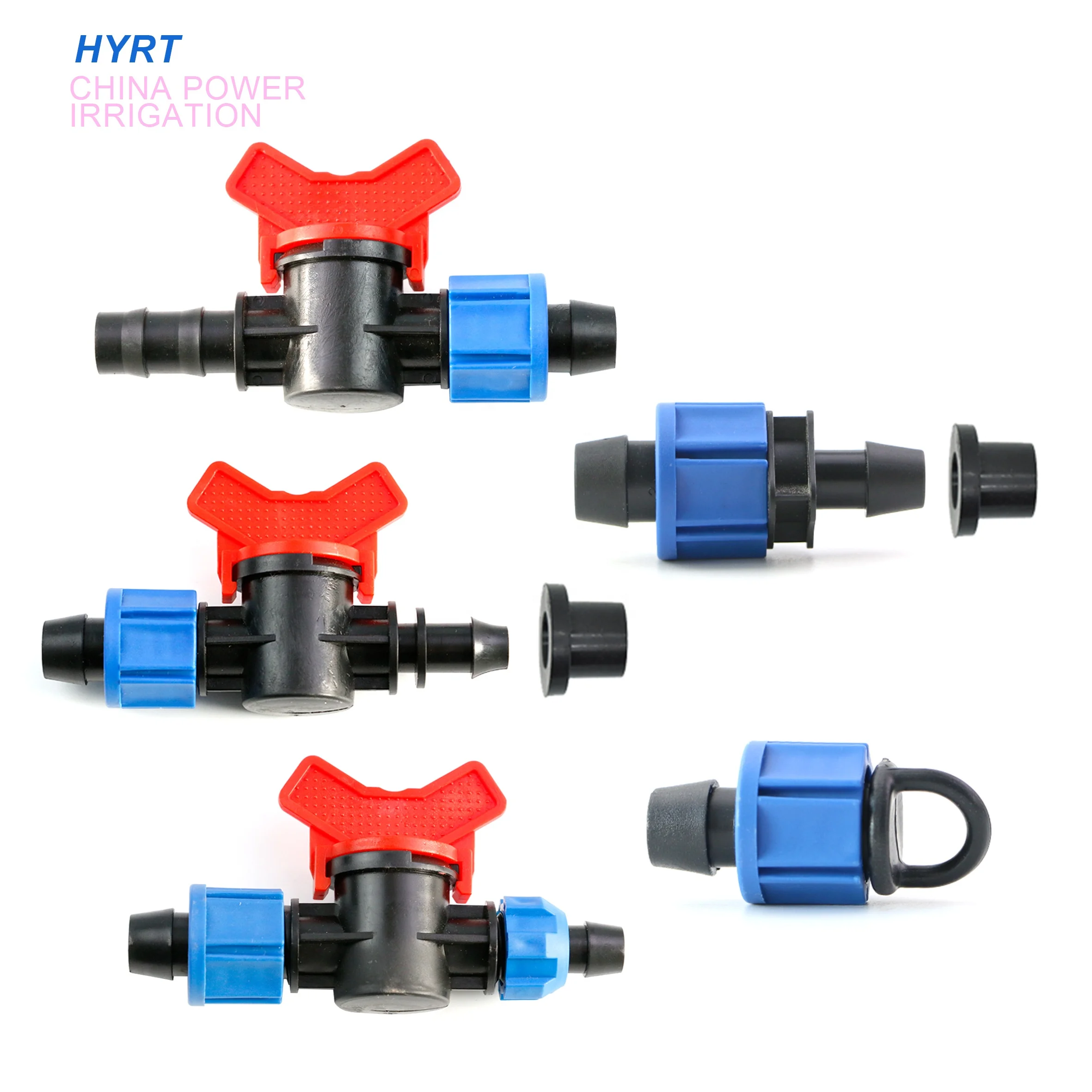 Hyrt Drip Irrigation System Plastic Drip Tape Fitting Agriculture Tool For Farm Irrigation ...