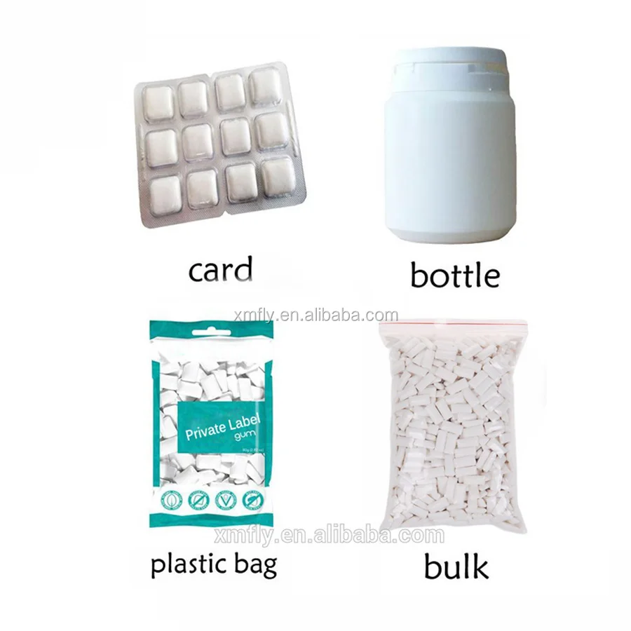 Square Toothpaste Chewing Gum - Buy Center Filled Chewing Gum,Chinese ...