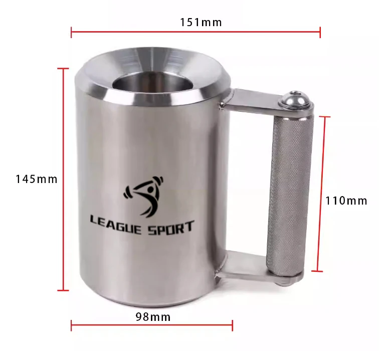 League-sport Dumbbell Cups - Fitness & Home Gym Essentials