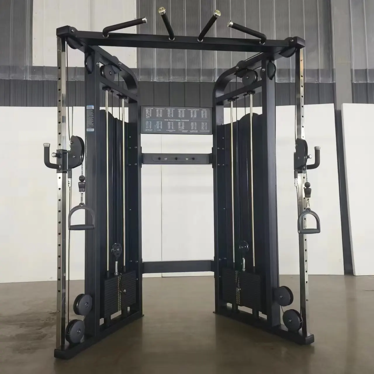 Gym Strength Equipment Cable Crossover Multi Functional Trainer Machine ...