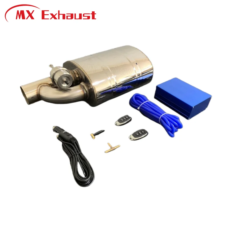 MX Exhaust - Durable 3" Car Electric Valvetronic Muffler