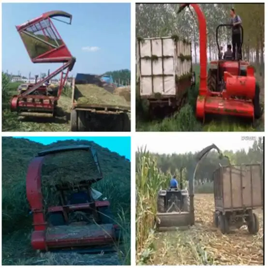 2020 Farm Machine Straw Chopper Tractor PTO Type Grass Forage Harvester