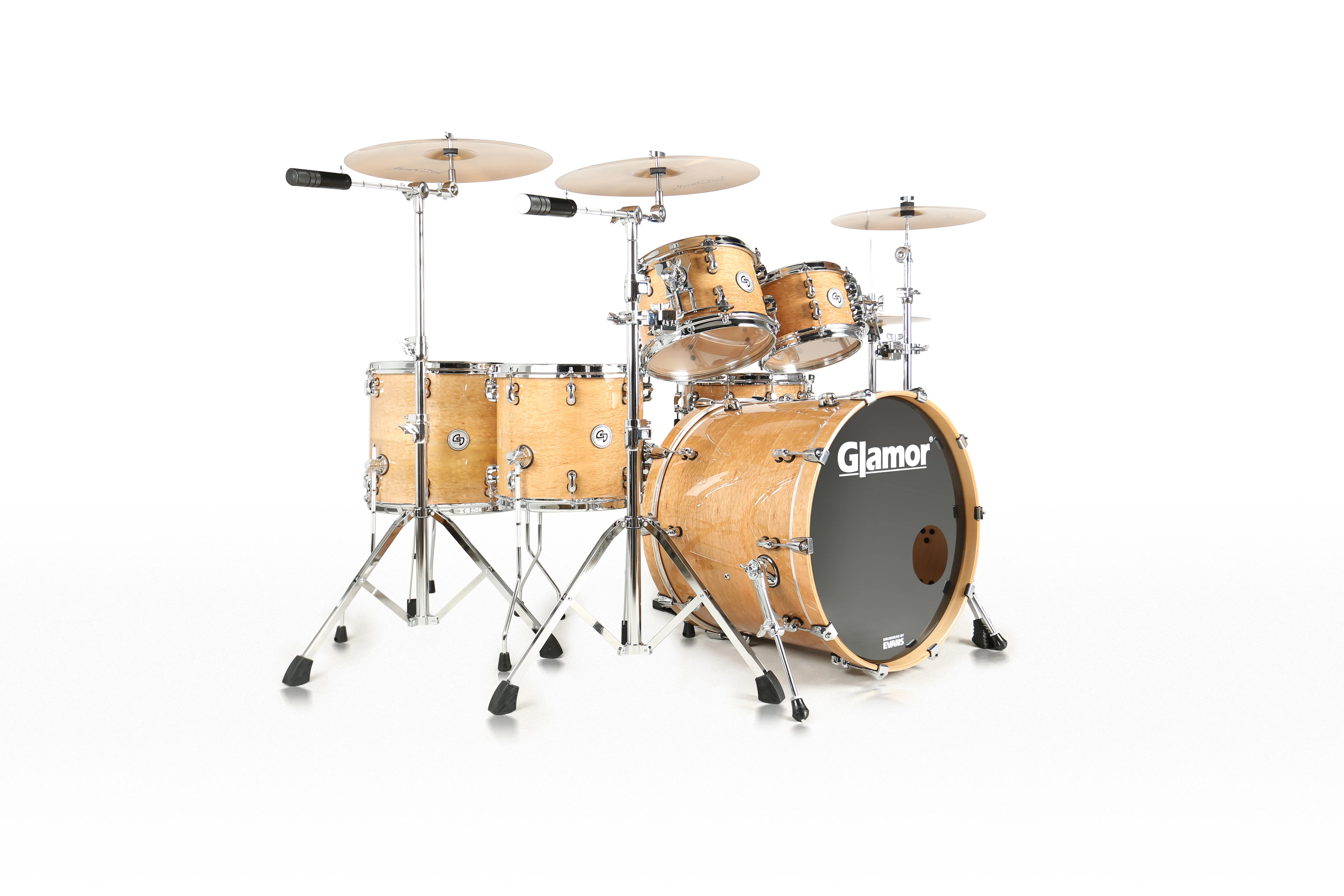 Glamor Drum Musical Instrument 6 Pieces Maple Premium Series