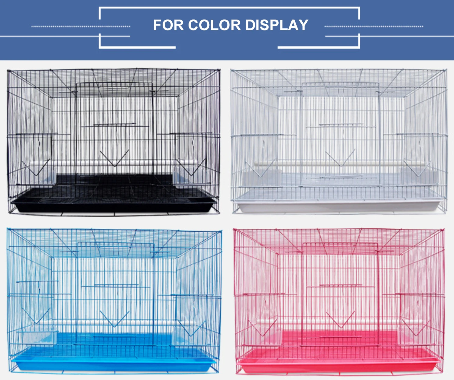Outgoing Portable Bird Transport Cage Carry Small Peony Budgie Parrot ...