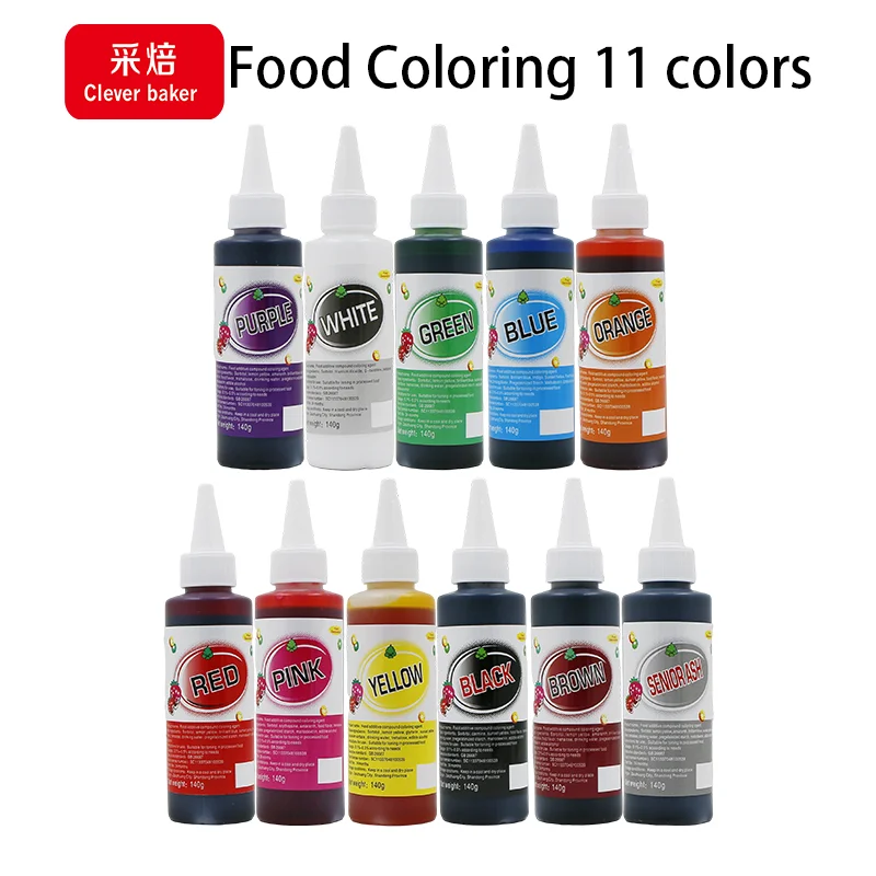 140g Purple Food Coloring Edible Liquid Pigment Halal Edible Colorants ...
