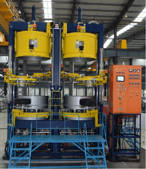 Tire Making Machine Tyre Vulcanizing Machine Frame Type Hydraulic ...