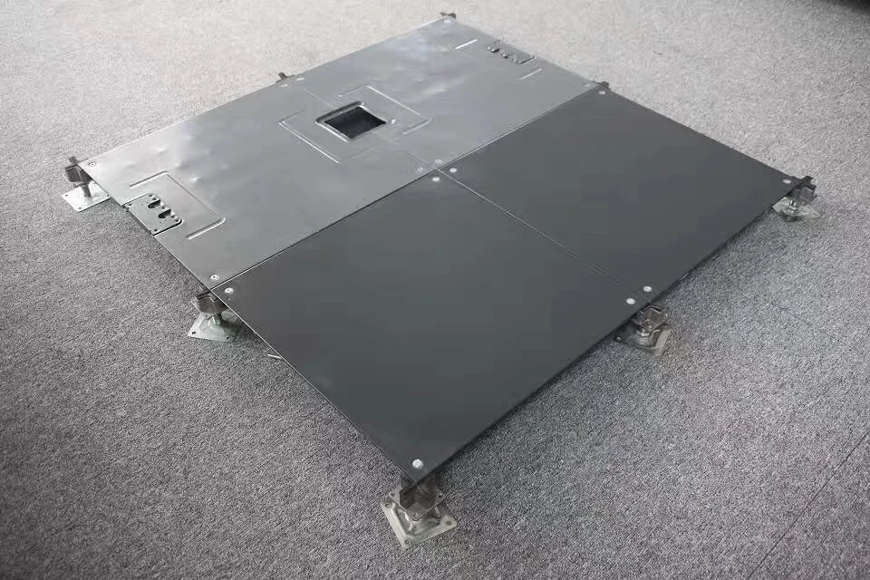 Ningbo Lepin Factory Customize 600*600mm Steel Raised Floor Anti Static ...