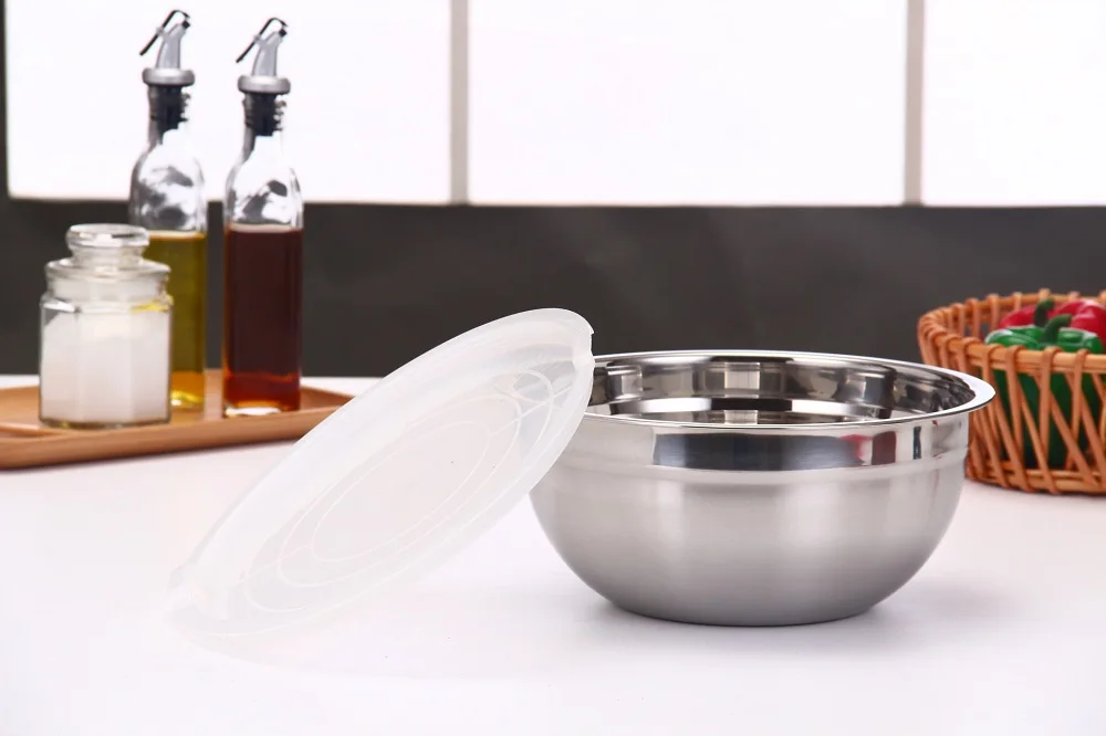 Premium Baking Tool Stainless Steel Salad Nesting Bowls Mixing Bowls ...