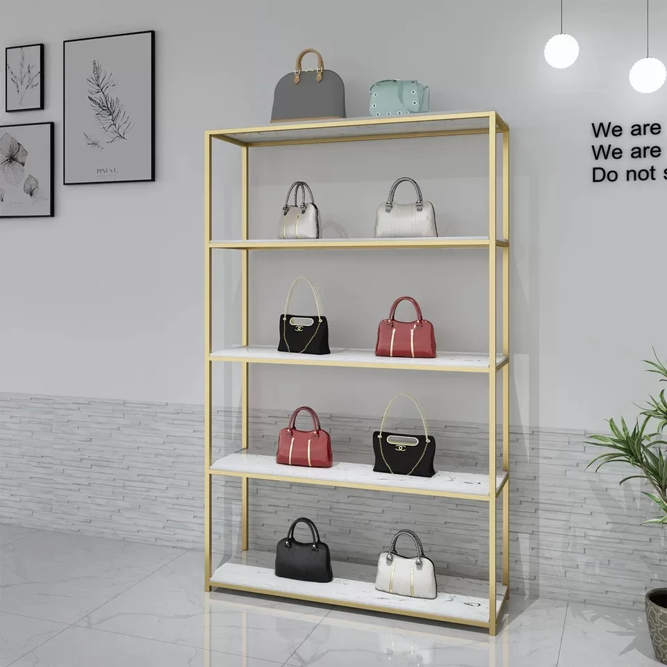 Luxury Handbag Display Rack Shop Counter Design Creative High End ...