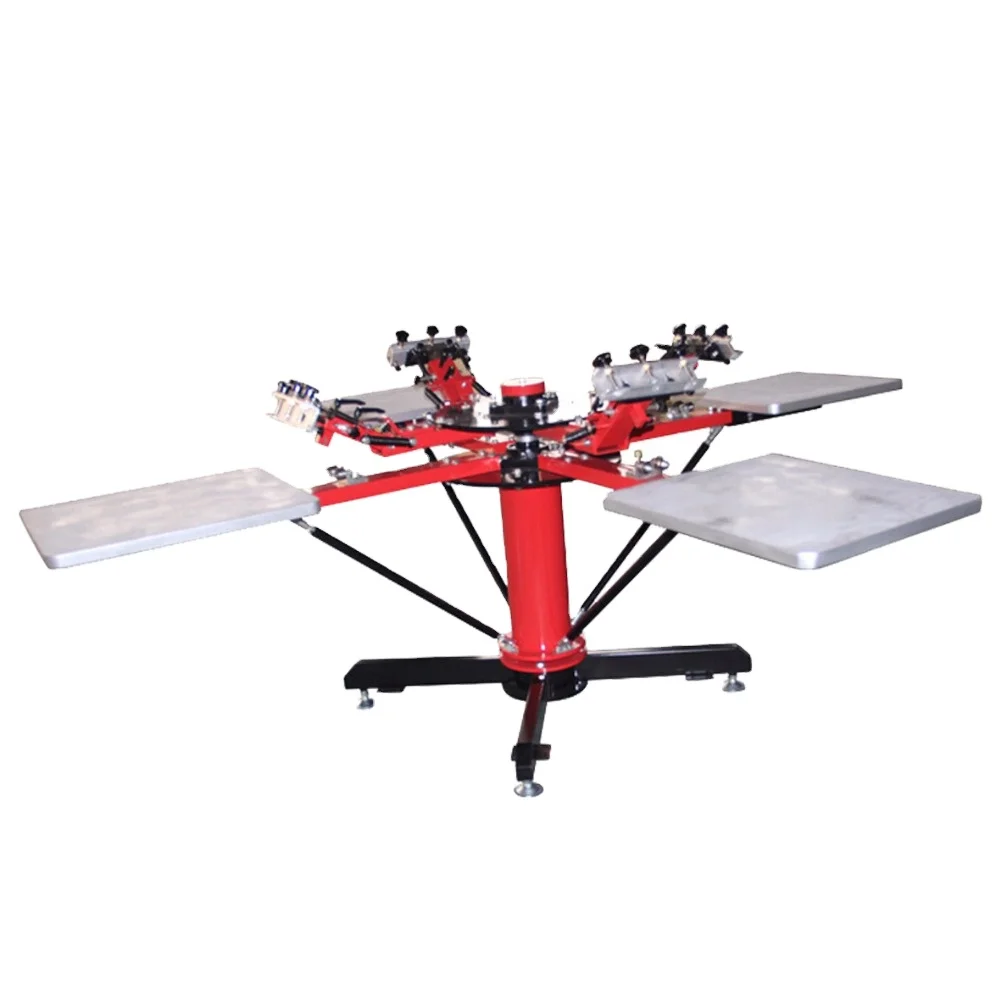 섬유 프린터자동 회전 목마 스크린 인쇄 기계t 셔츠 용 스크린 인쇄 기계 Buy 열 유형 기계 마이크로 등록 6 색 6 스테이션 용 프린터 열 유형 스크린 인쇄 기계