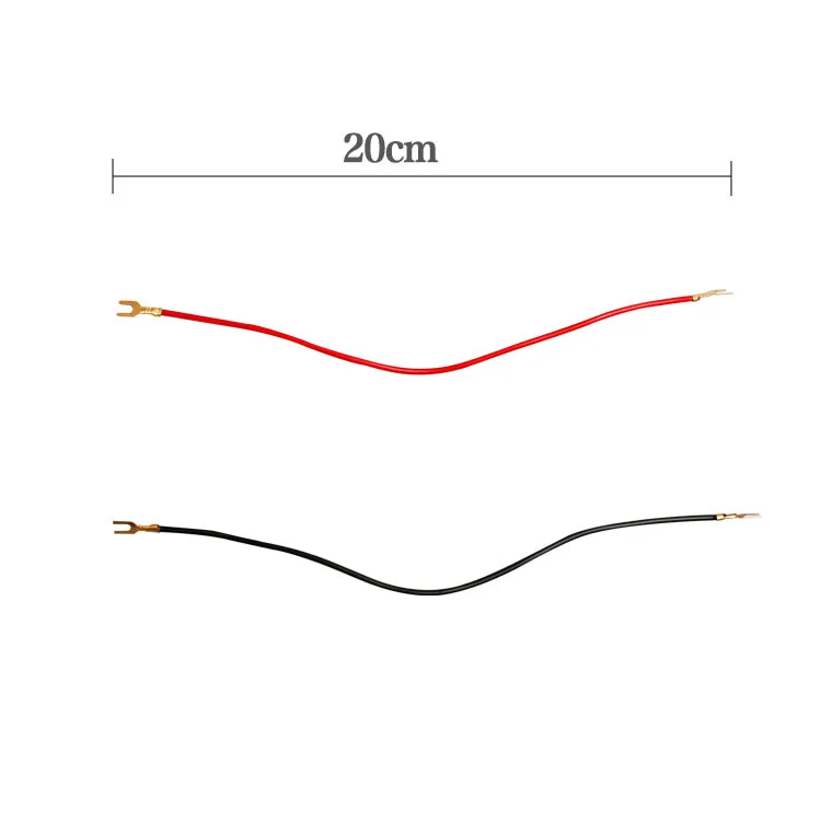 Small Two-Pronged U-Fork Wire - All-Copper U-connector