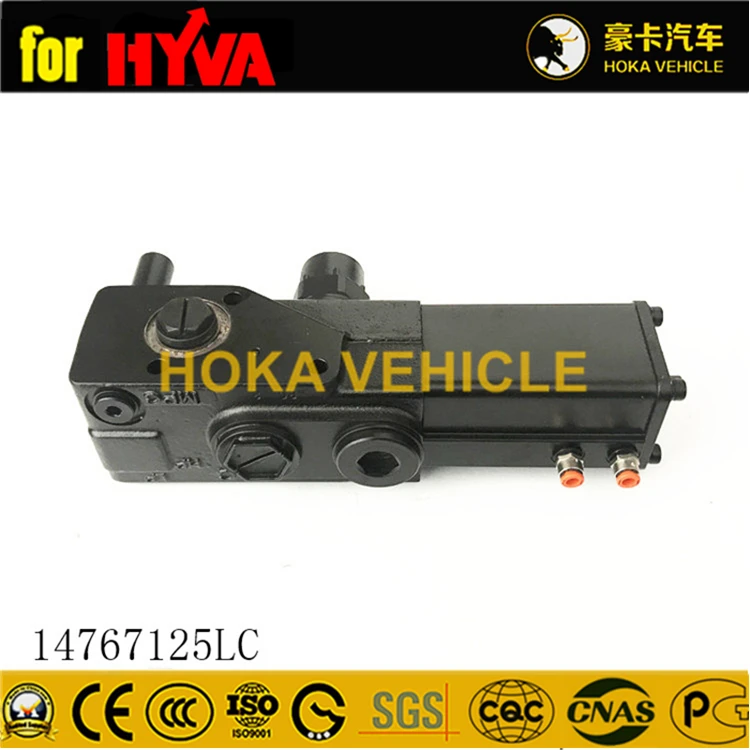 Truck Spare Parts Tipping Valve 14767125LC for Dump Truck HYVA Hoist System