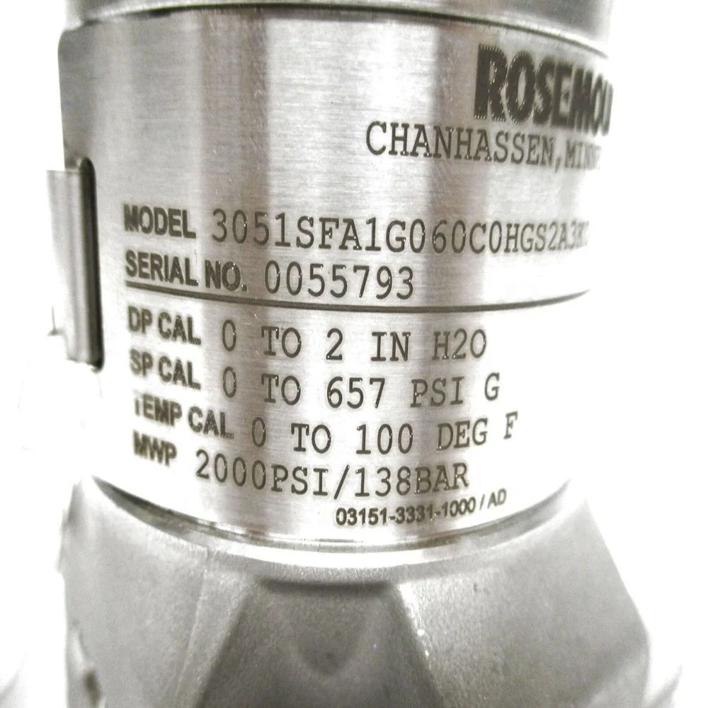 Emerson Rosemounte Dp Flow Meter 3051sfa Series 3051sf 3051sfc Flow ...