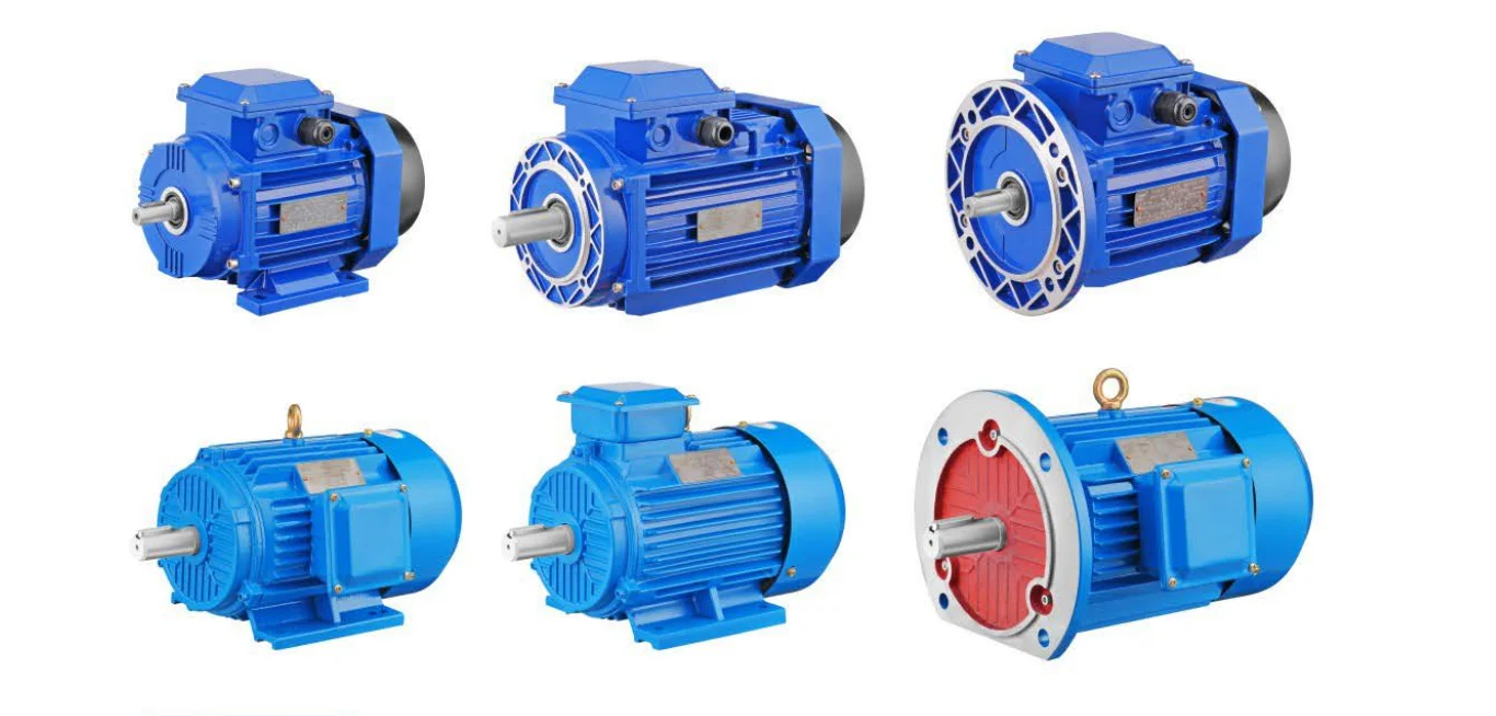 Ye2 Series Three-phase Asynchronous Motor 380v National Standard Copper Core Horizontal B3 High ...