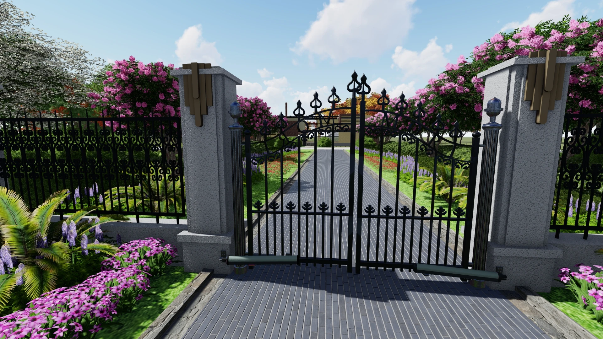 Swing Gates Door Operator Gate Opener Max Oem Motor Power Pkm Weight ...