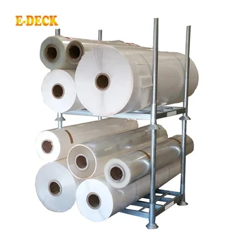 Heavy Duty Industrial Warehouse Vertical Stackable Metal Steel Textile ...