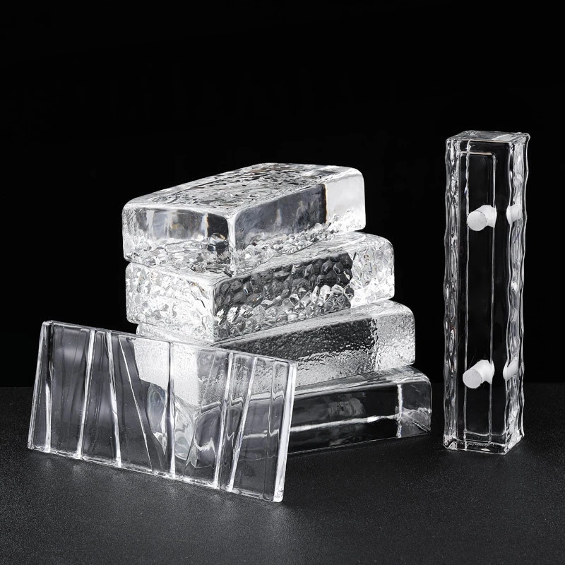Crystal Glass Brick Decorative Glass Blocks For Building Decoration ...