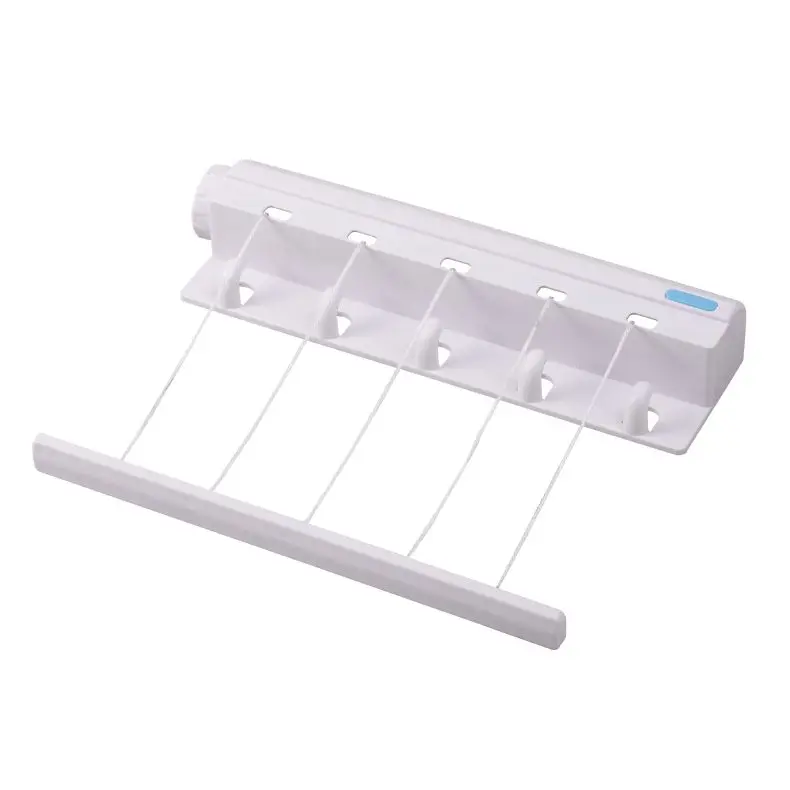 High Level 5 Lines Retractable Clothesline Outdoor Portable Hanging ...