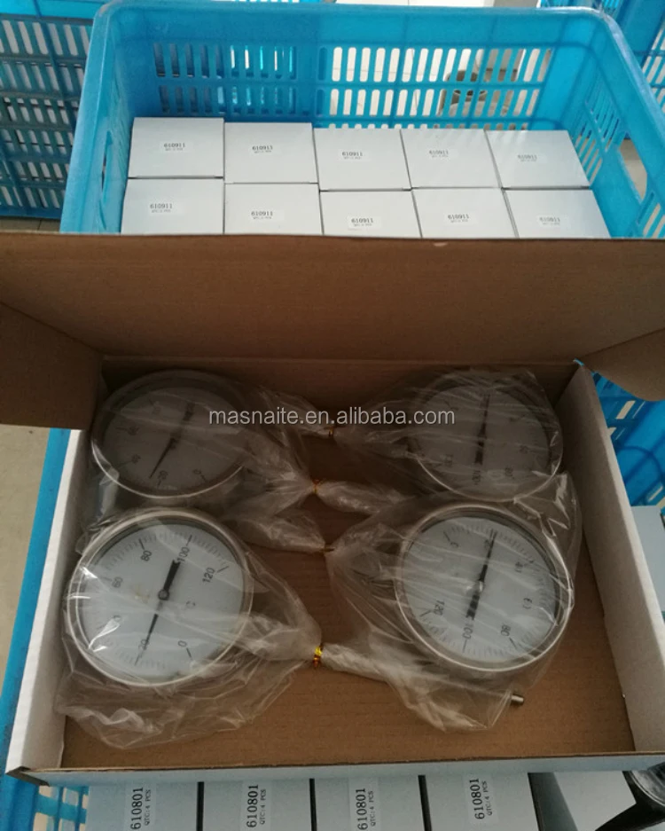 0-120 Degree Industrial Temperature Gauge For Pipeline - Buy ...