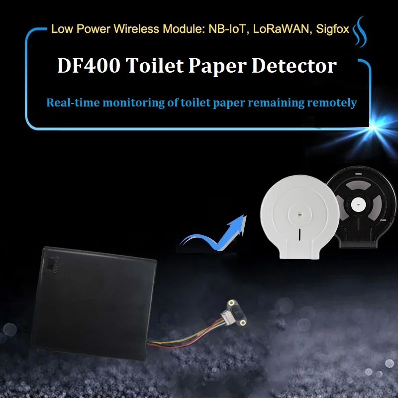 DF400 NB-IoT/Lorawan/Sigfox level sensor for toilet roll paper ...