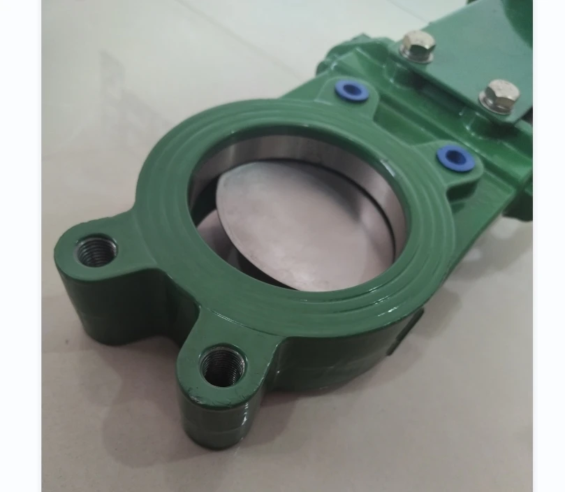 Api Flange Bidirectional Sealing Knife Gate Valve Stainless Steel Gate ...