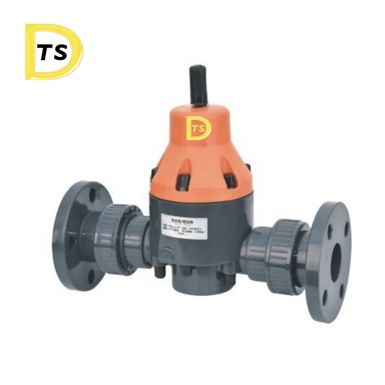 Upvc Pp Pvdf Ptfe Safety Valve Back Pressure Valve - Buy Ptfe Safety ...