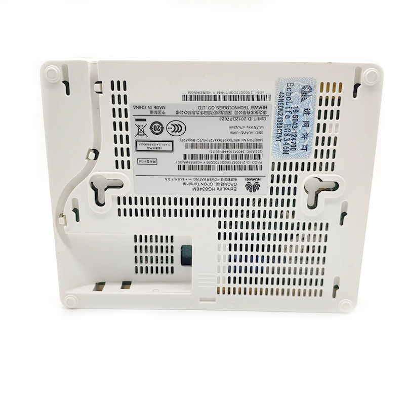 Used Huawei Echolife Hg8346m Wireless Onu Gpon 4fe+2pots With Wifi Gpon ...