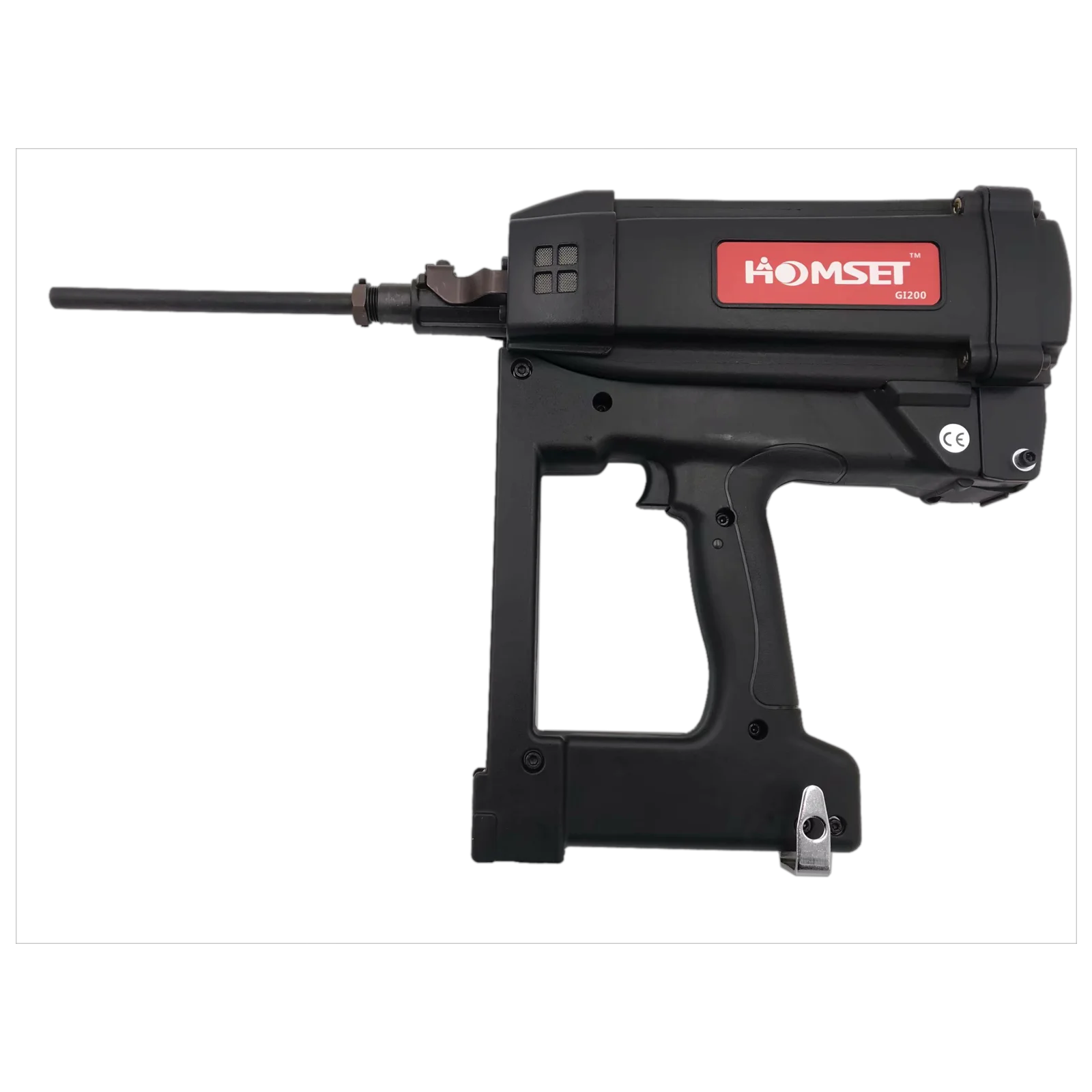 Gas Actuated Fastening Tool For Fastening Insulation Material To ...