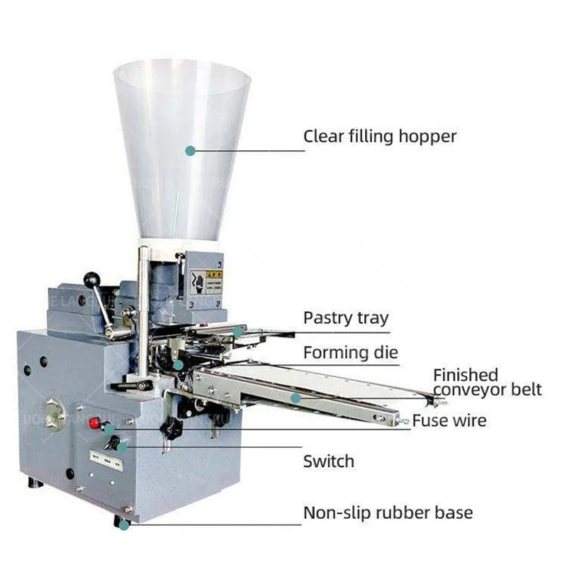 Dumpling Tool Samosa Wrapper Making Machine Dumpling Spring Roll Skin Machine Pancake Making ...
