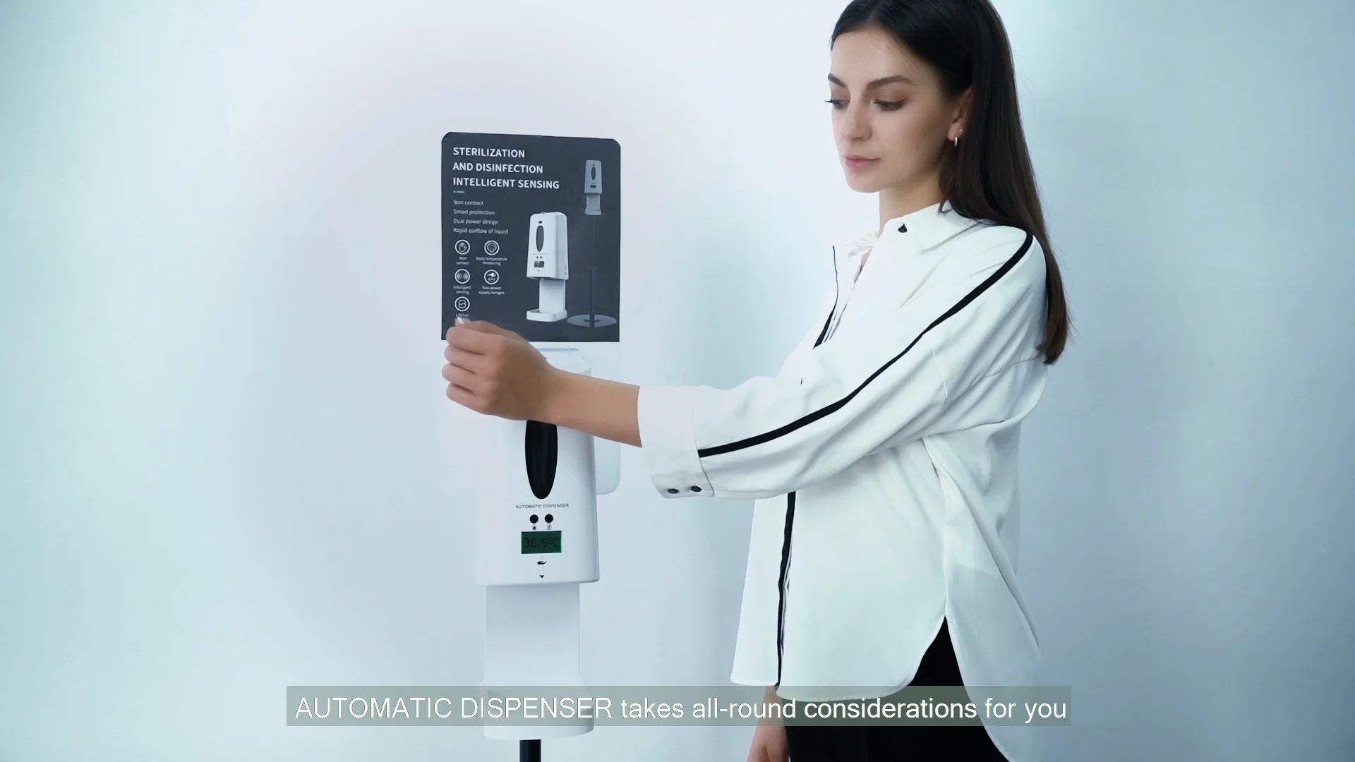 Lien Oem Temperature Thermal Scanner Multi-function Automatic Hand ...