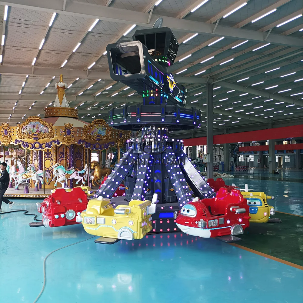 Yimiao Portable Trailer Mounted Amusement Rides Funfair Self Control ...