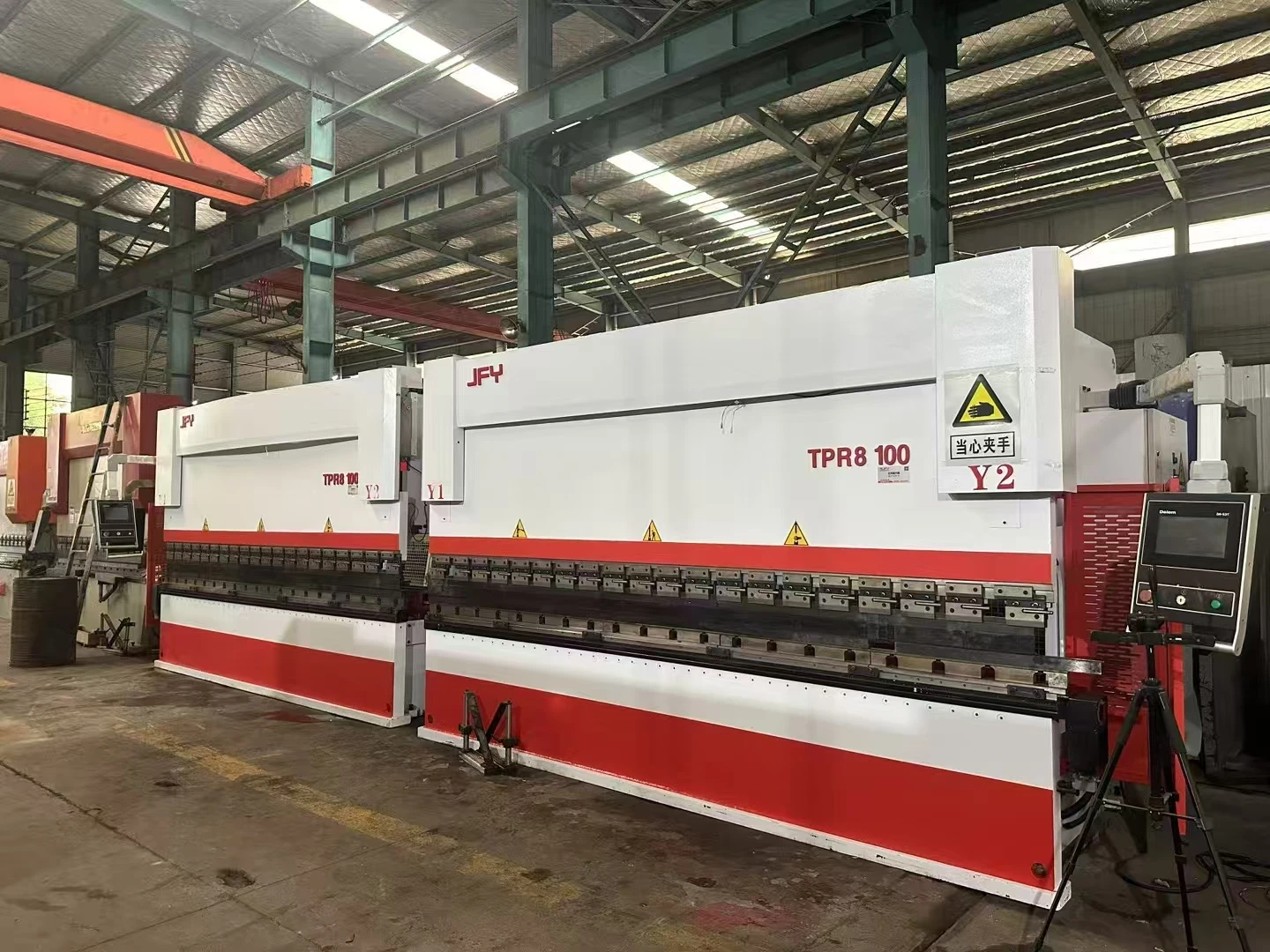 Jiangsu JFY Tpr8 100/4100 CNC Bending Machine Full Electro-Hydraulic ...