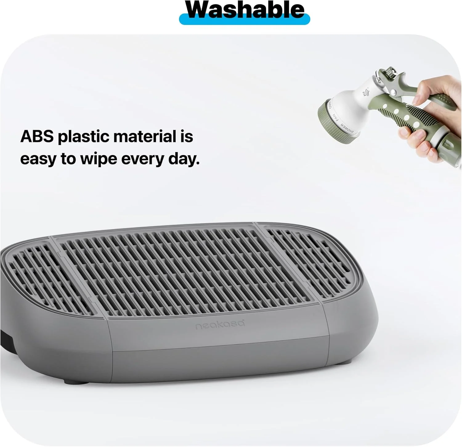 Neakasa Cat Pedal Step Stool with Filter Function - Easy Clean