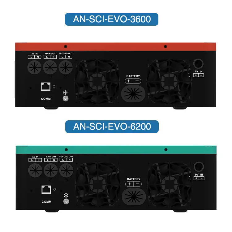 Smart 6200w 48v Hybrid Solar Inverter 5kw 10kw With Mppt For Huchu ...