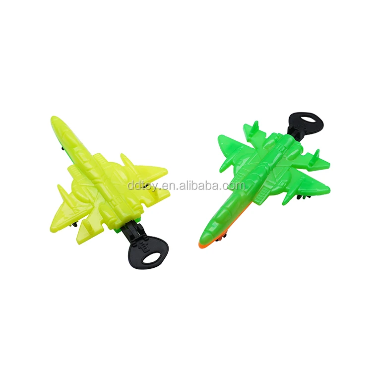 Plastic Catapult Aircraft Kids Plane Toys for 75mm Capsule